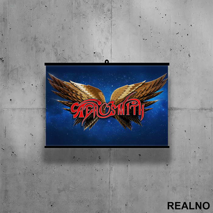 AEROSMITH - BLUE - POSTER SA NOSAČEM