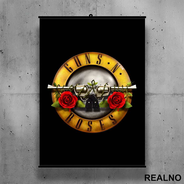 GUNS N' ROSES - POSTER SA NOSAČEM