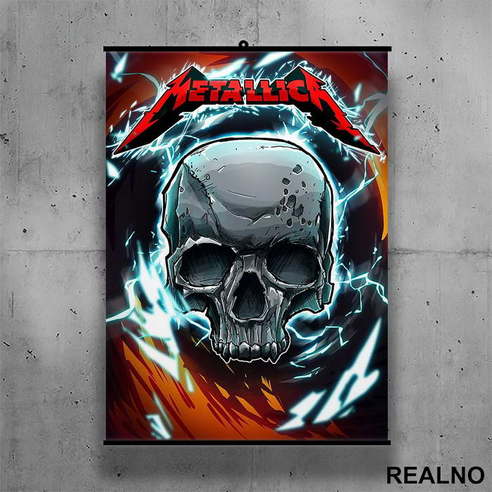 METALLICA - POSTER SA NOSAČEM