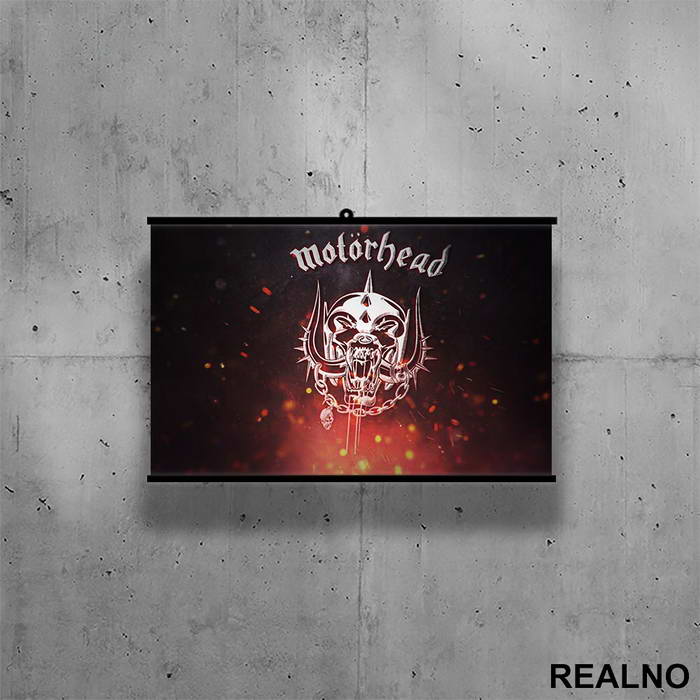 MOTORHEAD - SPARKS - POSTER SA NOSAČEM