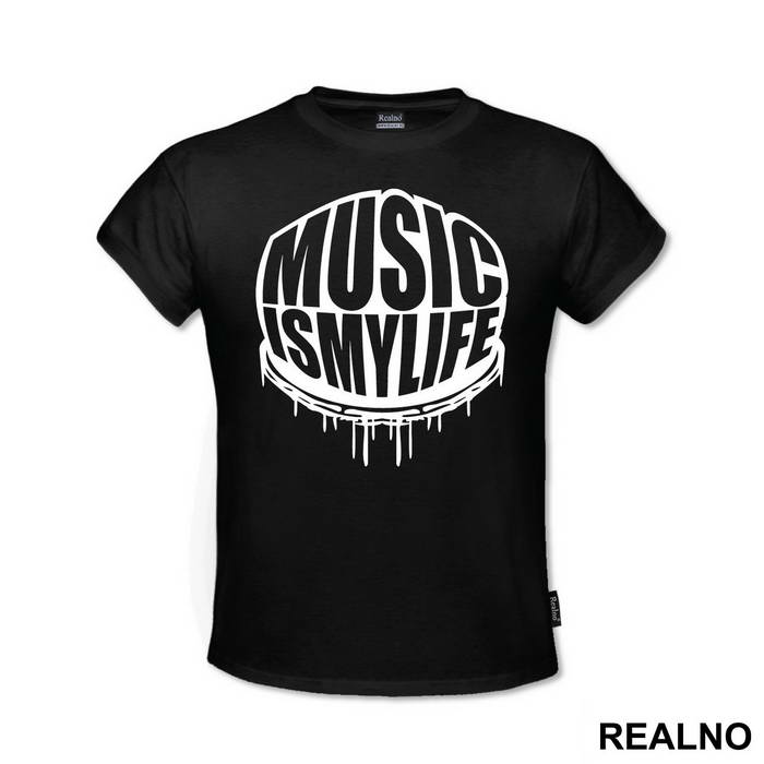 Music Is My Life - Muzika - Majica