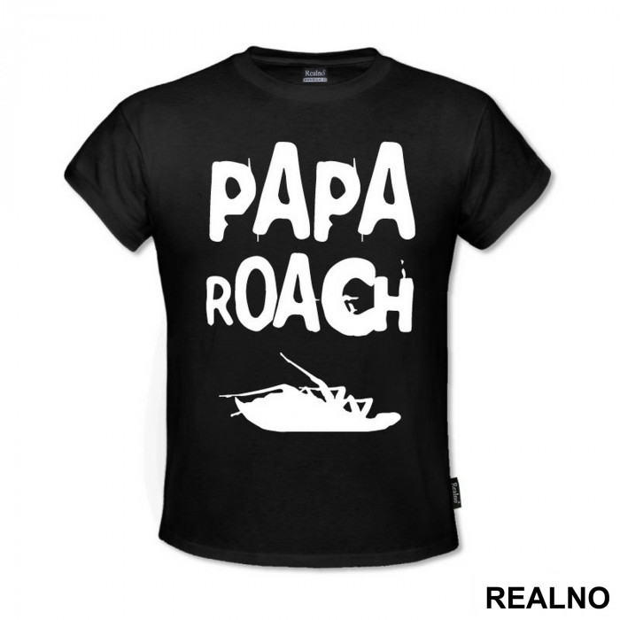 PAPA ROACH - LOGO - MUZIKA - MAJICA