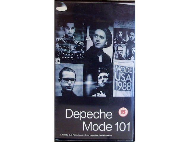 DEPECHE MODE 101   - VHS KASETA