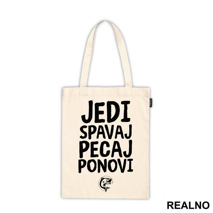 JEDI SPAVAJ PECAJ PONOVI MALA RIBA - PECANJE - FISHING - CEGER