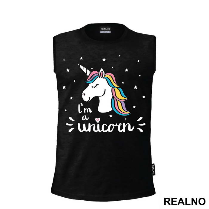 I'M A UNICORN WITH STARS - JEDNOROG - MAJICA