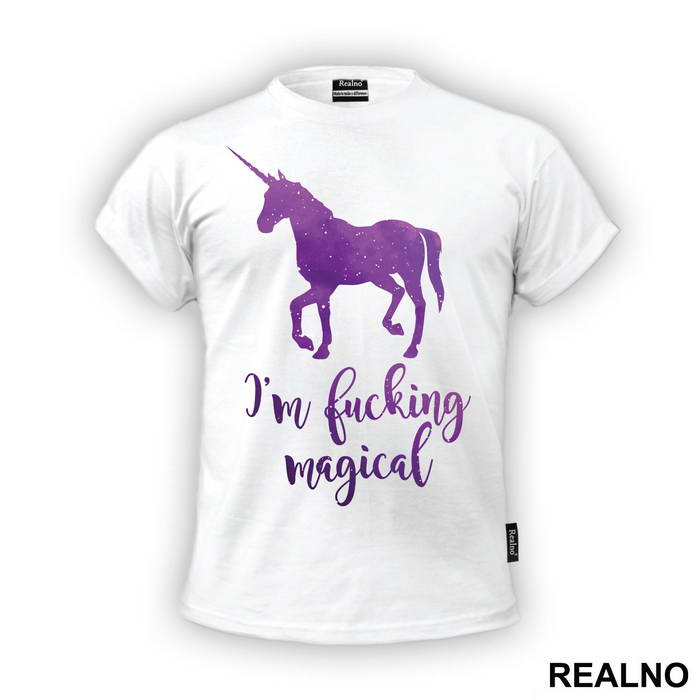 I'M FUCKING MAGICAL - UNICORN - JEDNOROG - MAJICA