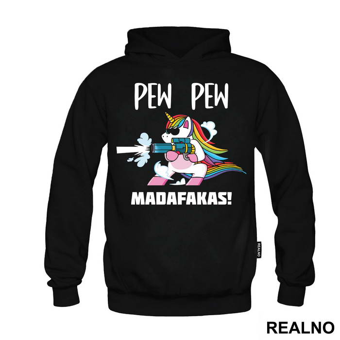 PEW PEW MADAFAKAS - UNICORN - JEDNOROG - DUKS