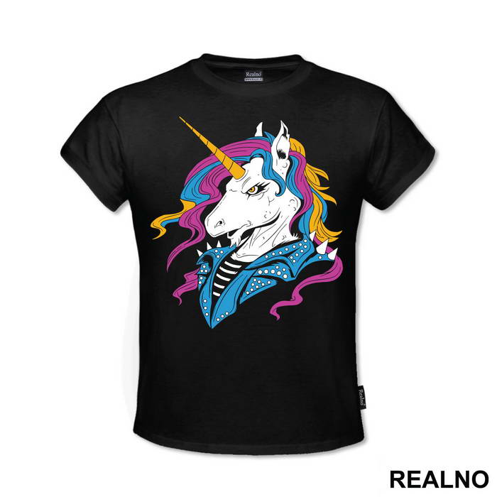 PUNK UNICORN - JEDNOROG - MAJICA