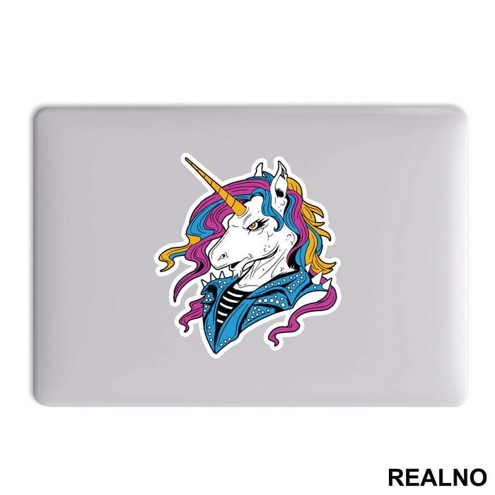 PUNK UNICORN - JEDNOROG - NALEPNICA