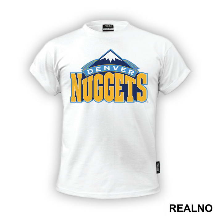 DENVER NUGGETS LOGO - NBA - KOŠARKA - MAJICA