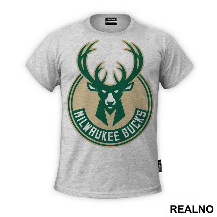 MILWAUKEE BUCKS LOGO - NBA - KOŠARKA - MAJICA