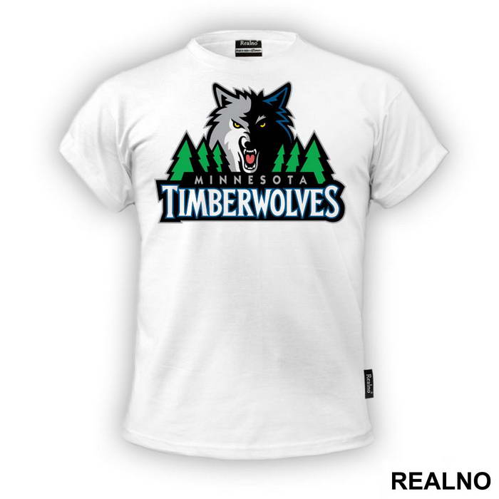 MINNESOTA TIMBERWOLVES LOGO - NBA - KOŠARKA - MAJICA