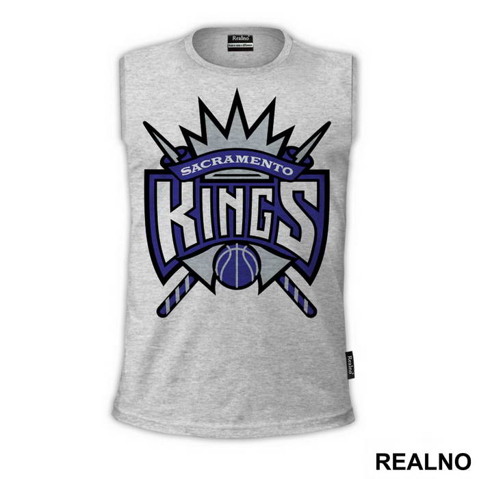 SACRAMENTO KINGS LOGO - NBA - KOŠARKA - MAJICA