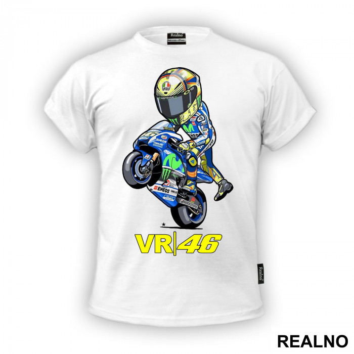 CARICATURE - ROSSI - 46 - MOTOGP - SPORT - MAJICA