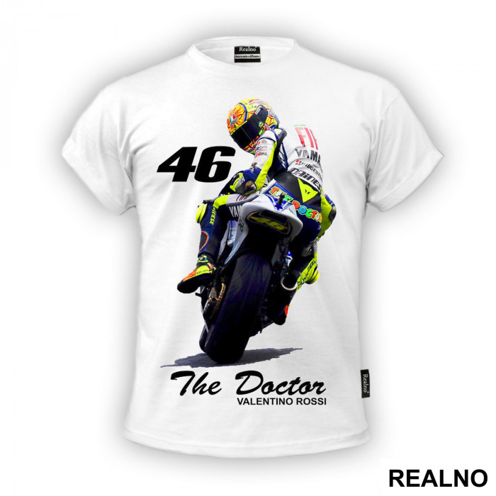 DRIVING - ROSSI - 46 - MOTOGP - SPORT - MAJICA