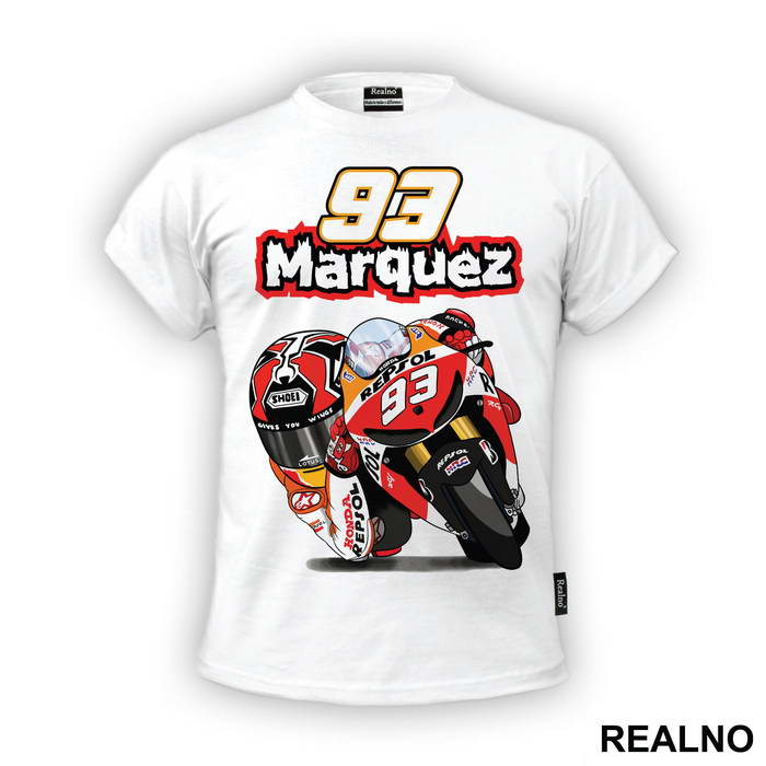 MARQUEZ 93 ON THE BIKE - MOTOGP - SPORT - MAJICA