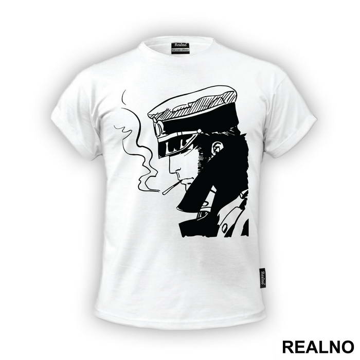 THINKING AND SMOKING - CORTO MALTESE - MAJICA