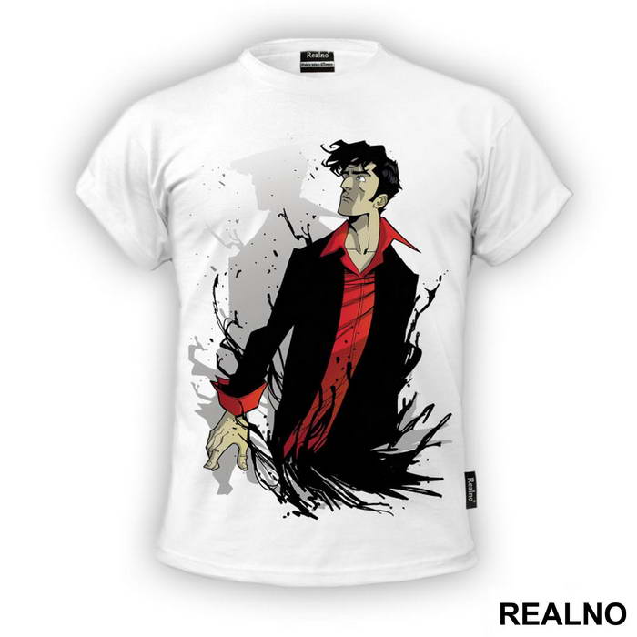 BLACK AND RED - DYLAN DOG - MAJICA