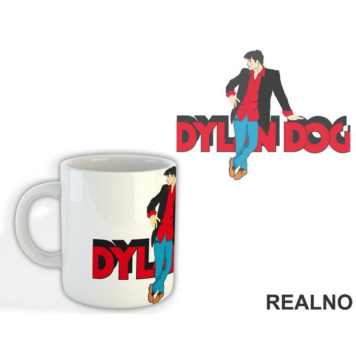 LOGO - STANDING - DYLAN DOG - ŠOLJA