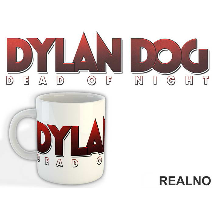 RED - DEAD OF NIGHT - DYLAN DOG - ŠOLJA