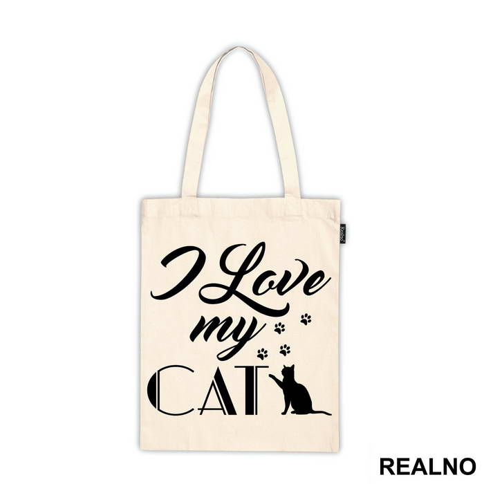 I LOVE MY CAT - PAWS PRINT - MAČKE - CAT - CEGER