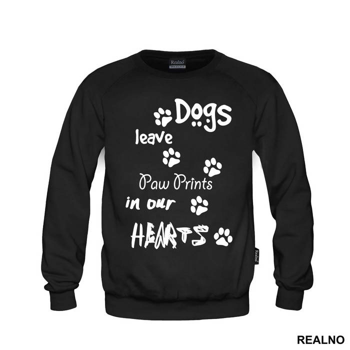 DOGS LEAVE PAW PRINTS IN OUR HEARTS - PAS - DOG - DUKS