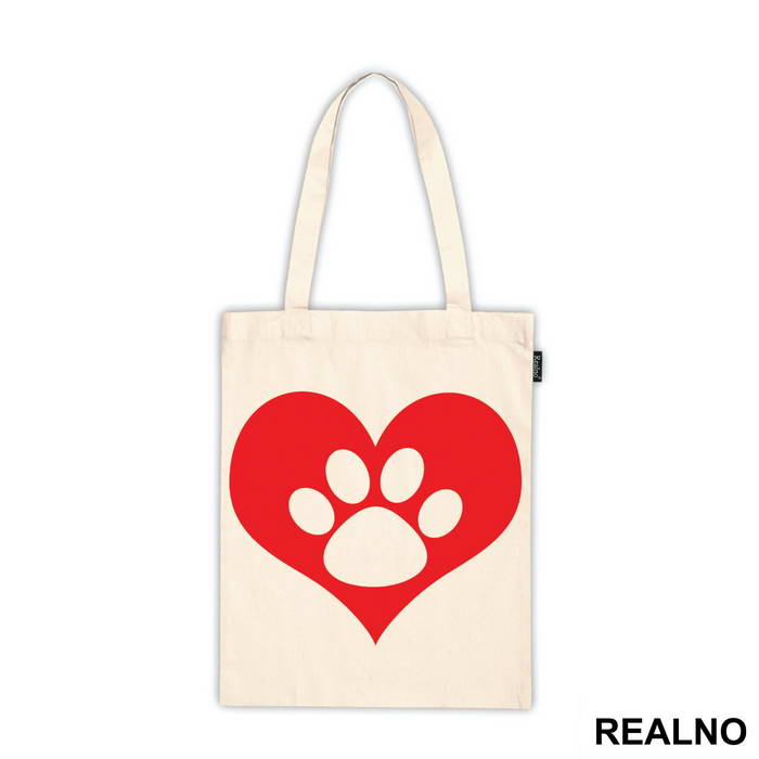 RED HEART AND PAW - PAS - DOG - CEGER