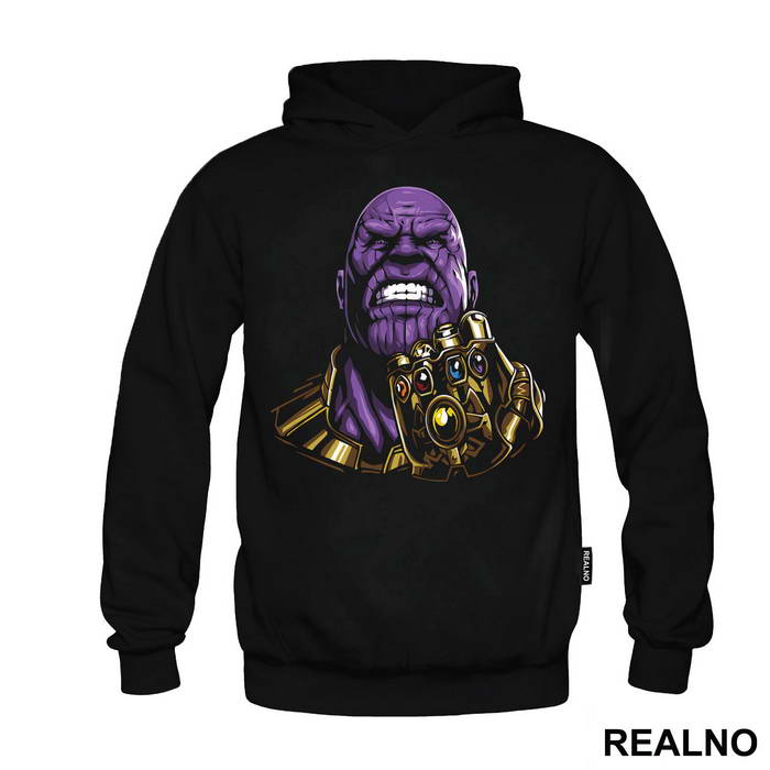 OUTLET - CRNI DUKS SA KAPULJAČOM MUŠKI MODEL VELIČINE XS - THANOS