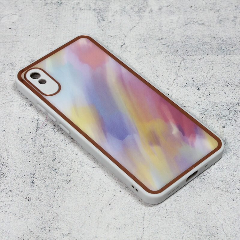 Maskica Candy Marble za Xiaomi Redmi 9A bela