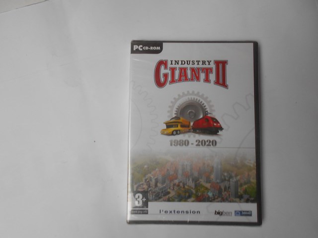 PC CD igra - Industry giant II