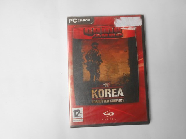 PC CD igra - Korea, forgotten  conflict