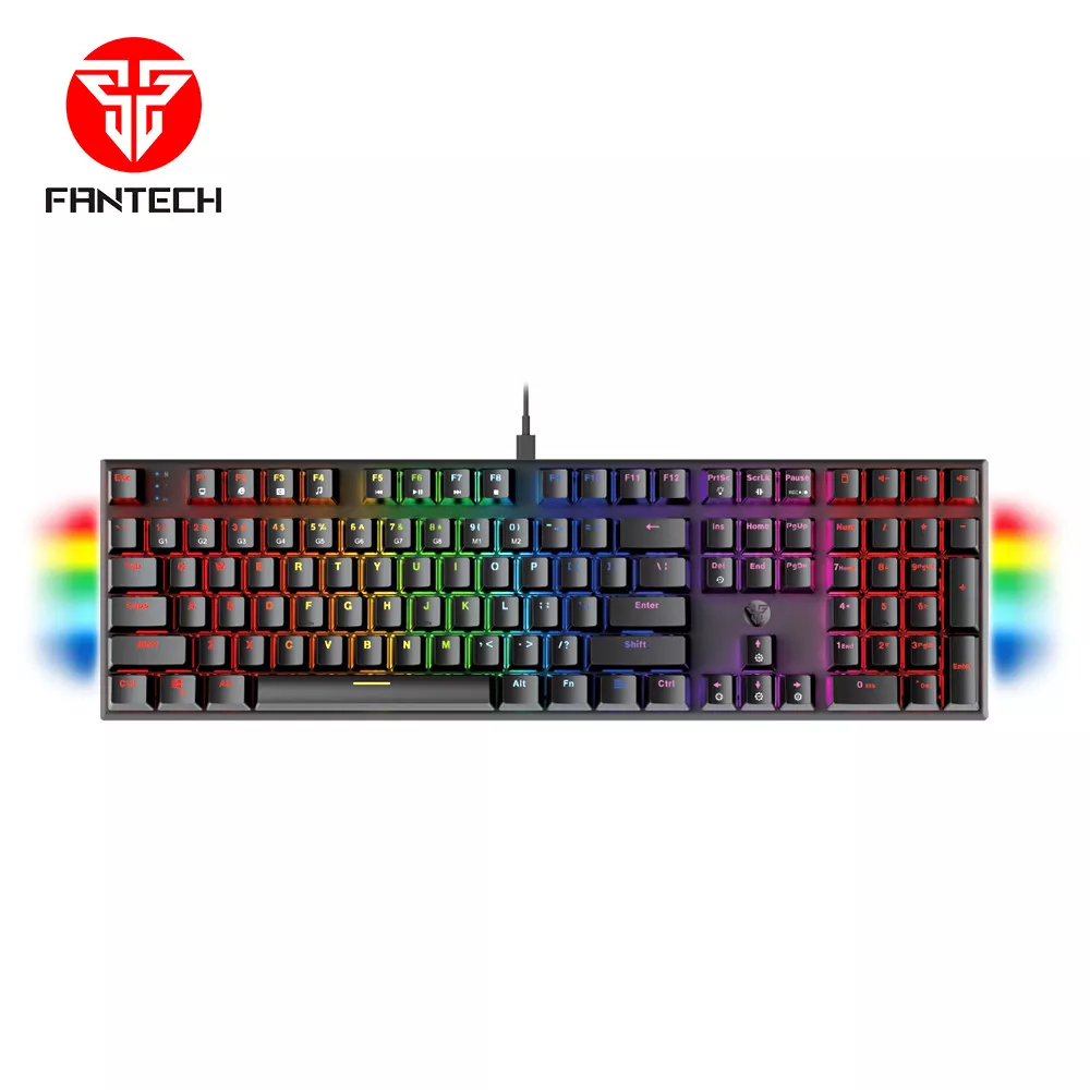 Tastatura Mehanicka Gaming Fantech MK855 RGB Maxfit 108 crna (Blue switch)