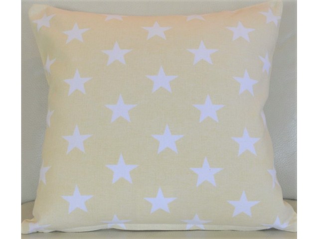 Jastučnica Stars cream 40x40