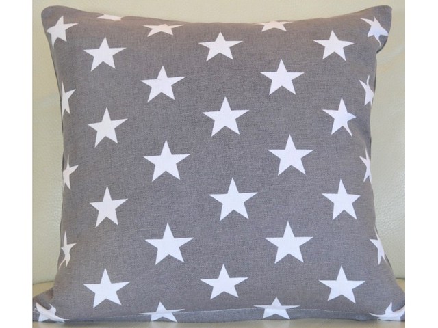 Jastučnica Stars gray 40x40