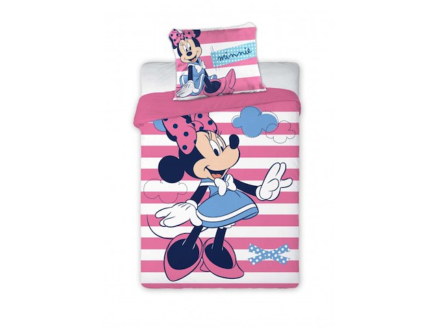 Posteljina za bebe Minnie 100x135+40x60cm - 5907750576524