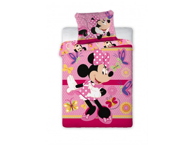 Posteljina za bebe Minnie 100x135+40x60cm - 5907750576463