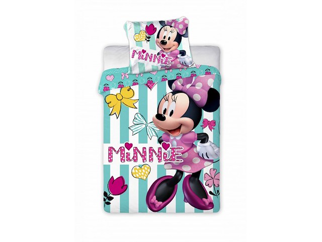 Posteljina za bebe Minnie 100x135+40x60cm - 5907750554454