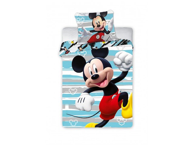 Posteljina za bebe Mickey 100x135+40x60cm - 5907750586646