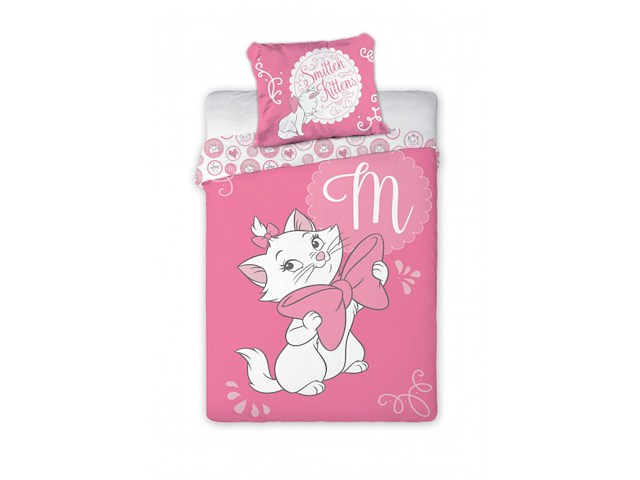 Posteljina za bebe Aristocats 100x135+40x60cm - 5907750586622