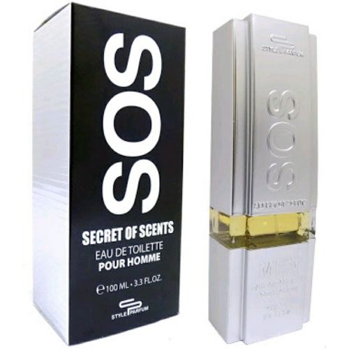 Style SOS SECRET OF SCENTS pour homme edt 100ml