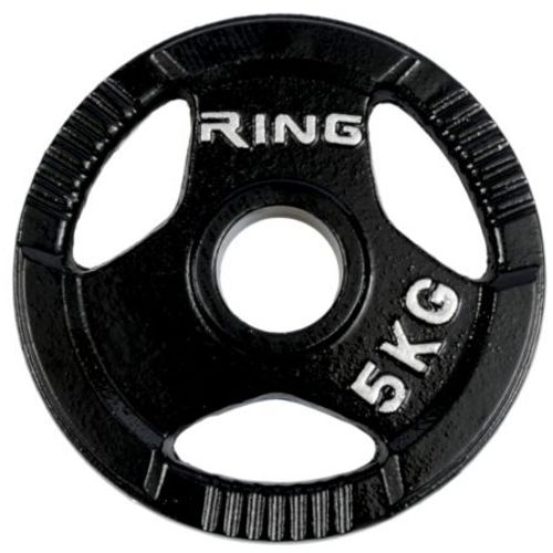 RING Olimpijski tegovi liveni sa hvatom 1x5kg RX PL14-5
