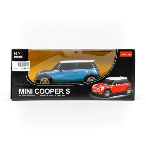 Rastar RC automobil Mini cooper S 1:24 - pla, crv