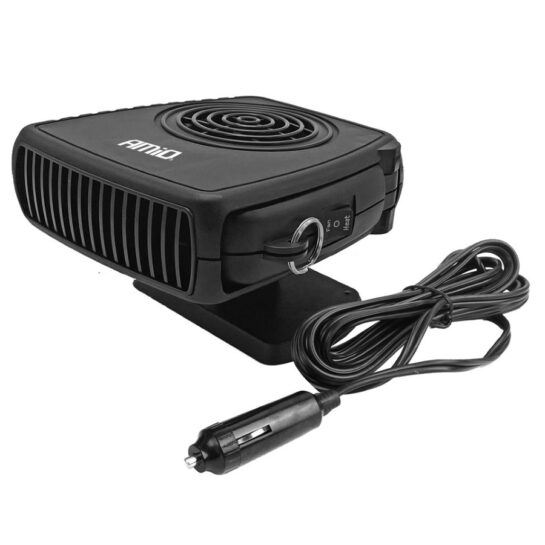 Grejalica za auto, sa ventilatorom, 12V 150W – Amio 02537