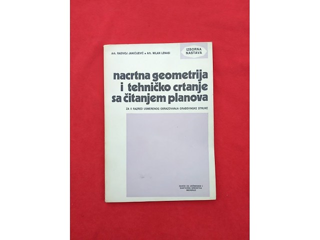 Nacrtna geometrija... za građevince