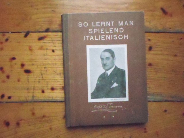 SO LERNT MAN SPIELEND ITALIENISCH 1931