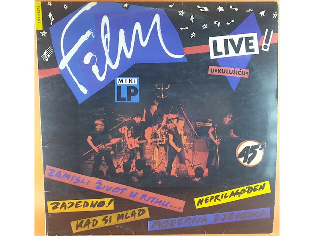 Film ‎– Film U Kulušiću (Live!), Maxi LP 12 incha