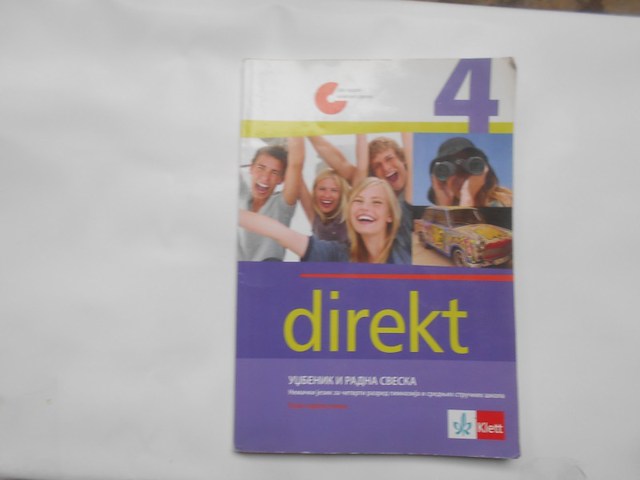 Direkt nemački jezik za 4.r gimnazija i ssš,KLETT,u+rs