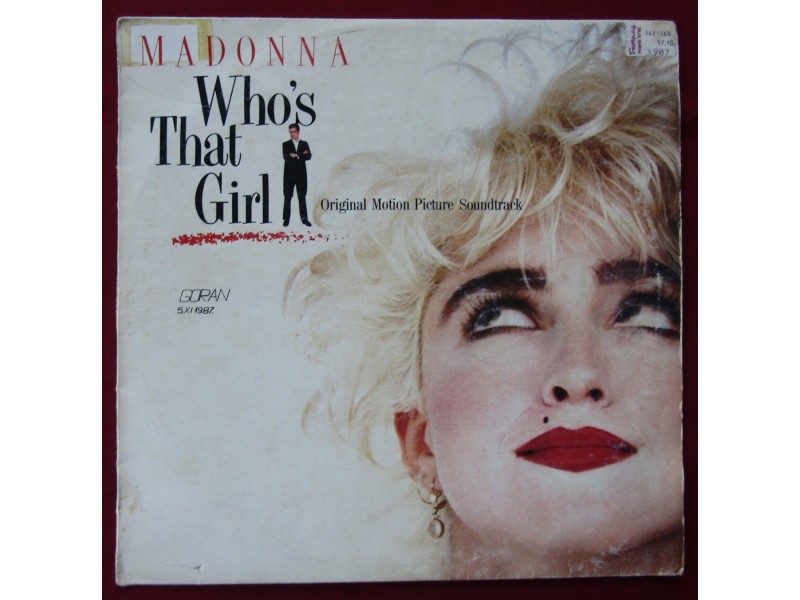 LP Madonna - Who`s That Girl