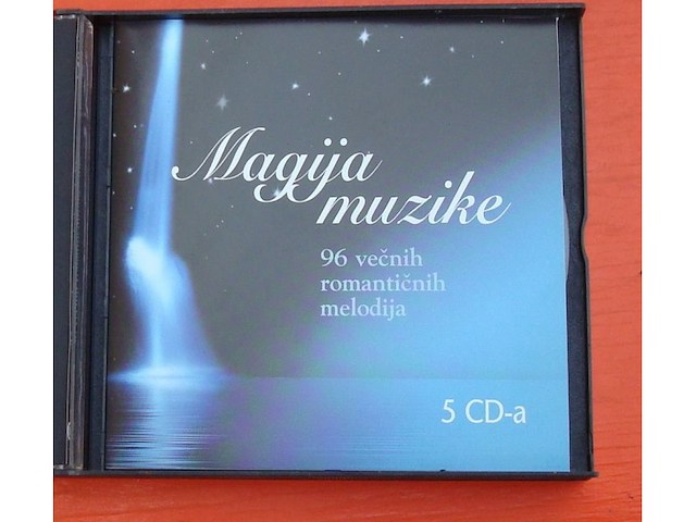 MAGIJA MUZIKE 96 VEČNIH ROMANTIČNIH MELODIJA 5CD