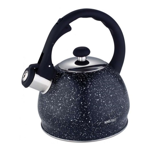 Kinghoff crni mermerni čajnik, 2l (KH1403)